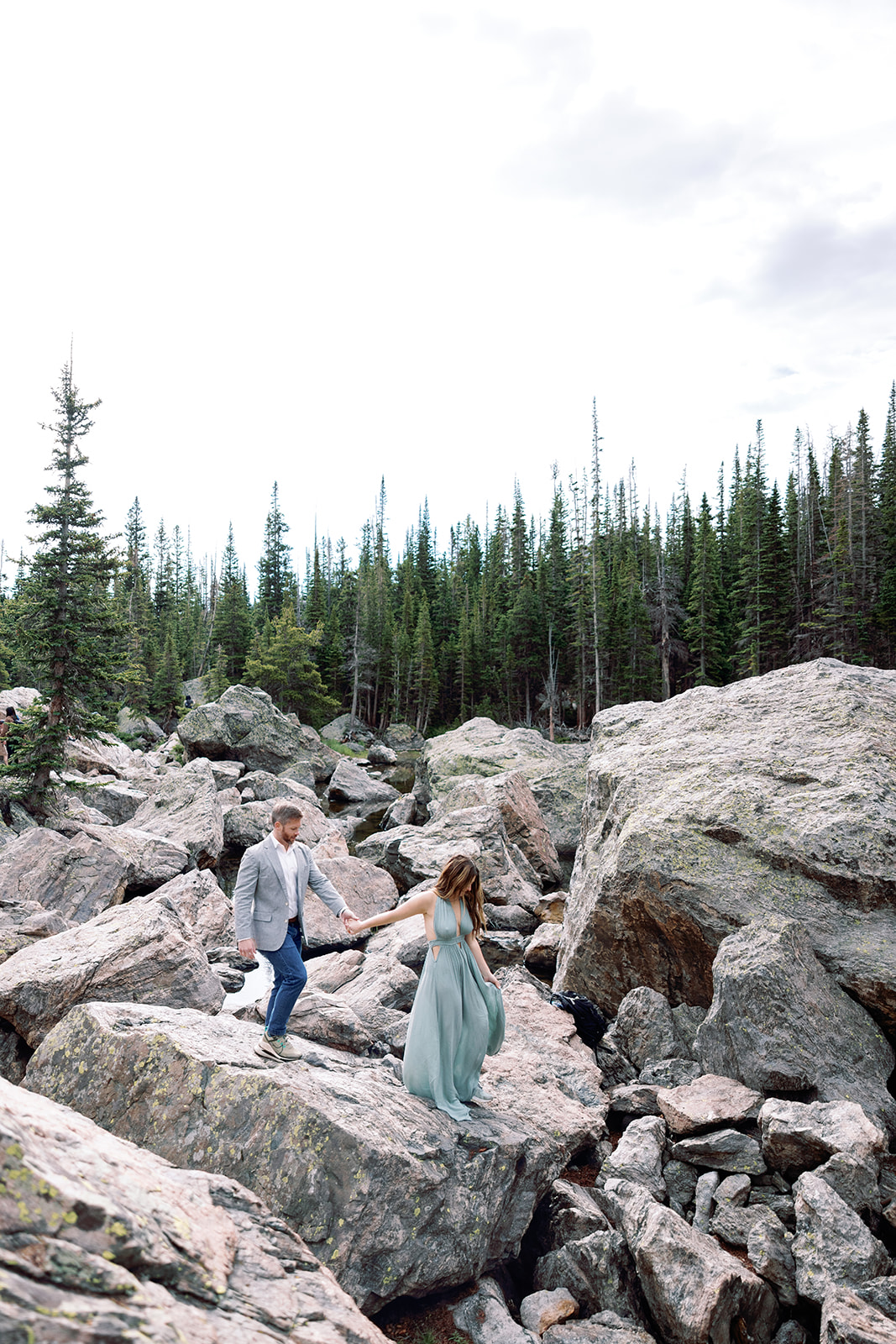 Steph & Ryan's Epic Adventure Engagement Shoot in Rocky Mountain ...