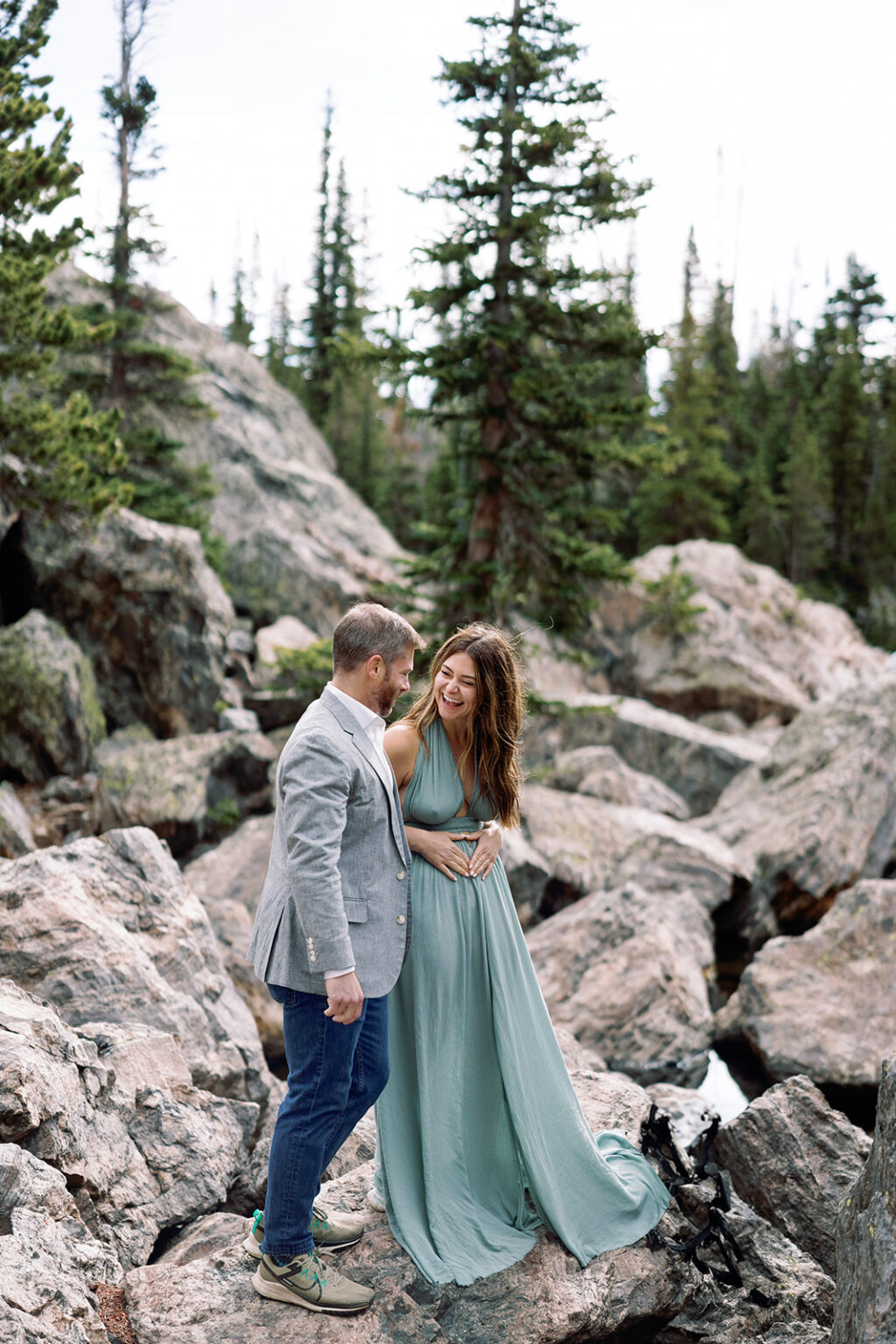 Steph & Ryan's Epic Adventure Engagement Shoot in Rocky Mountain ...