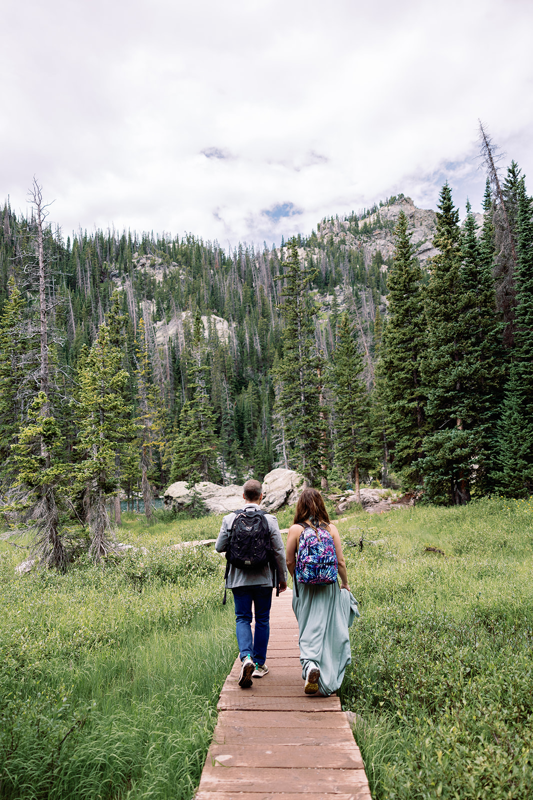 Steph & Ryan's Epic Adventure Engagement Shoot in Rocky Mountain ...