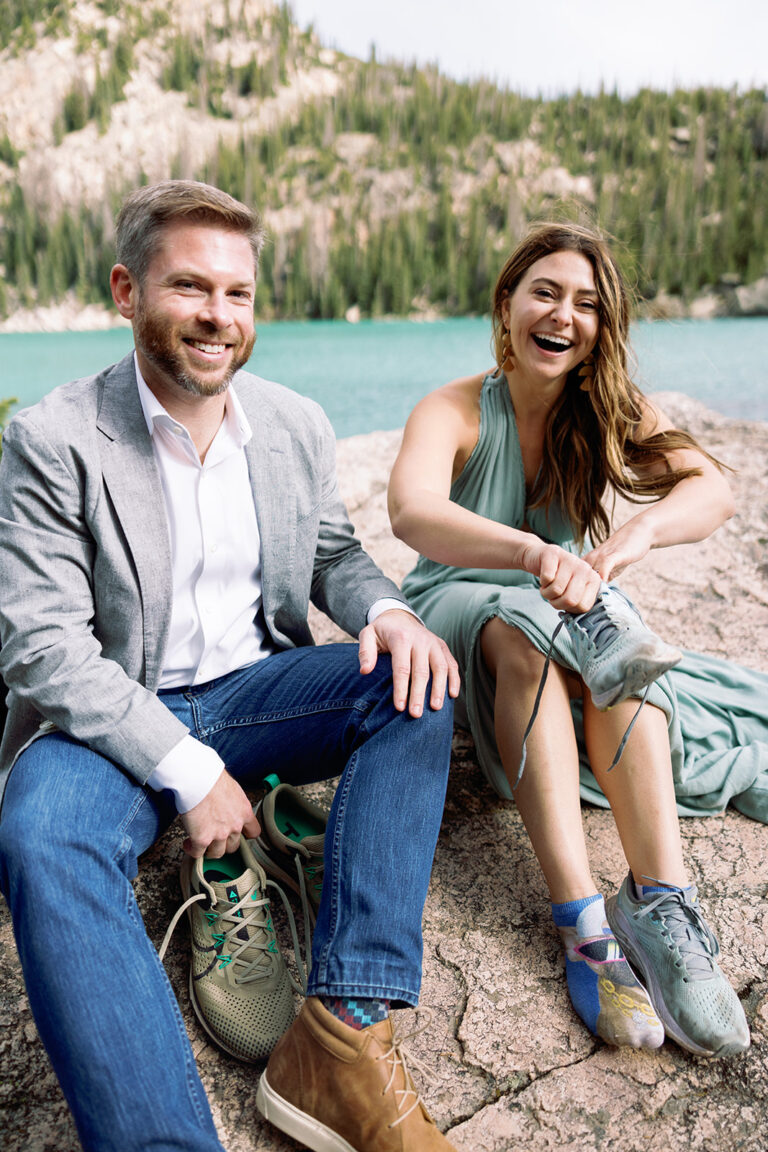 Steph & Ryan's Epic Adventure Engagement Shoot in Rocky Mountain ...