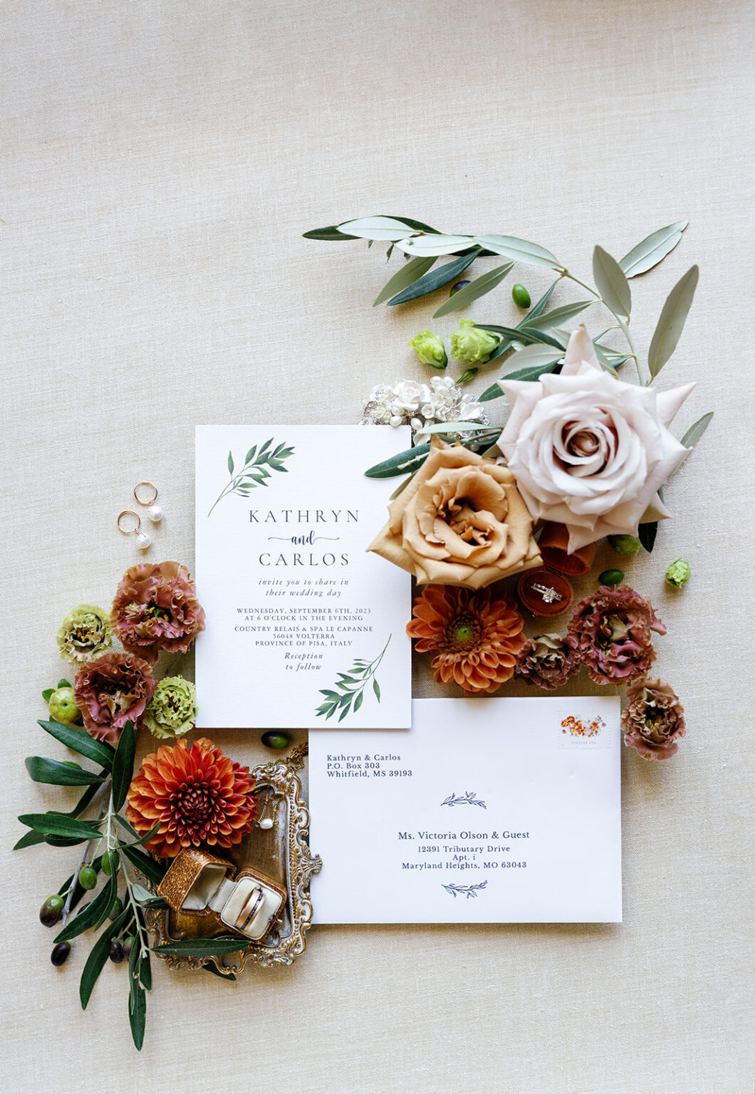 A Love Story in Details: My Favorite Wedding Invitation Suite Flat Lays ...